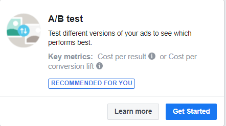 How To Test And Learn In Facebook Business Manager? - Canz Marketing